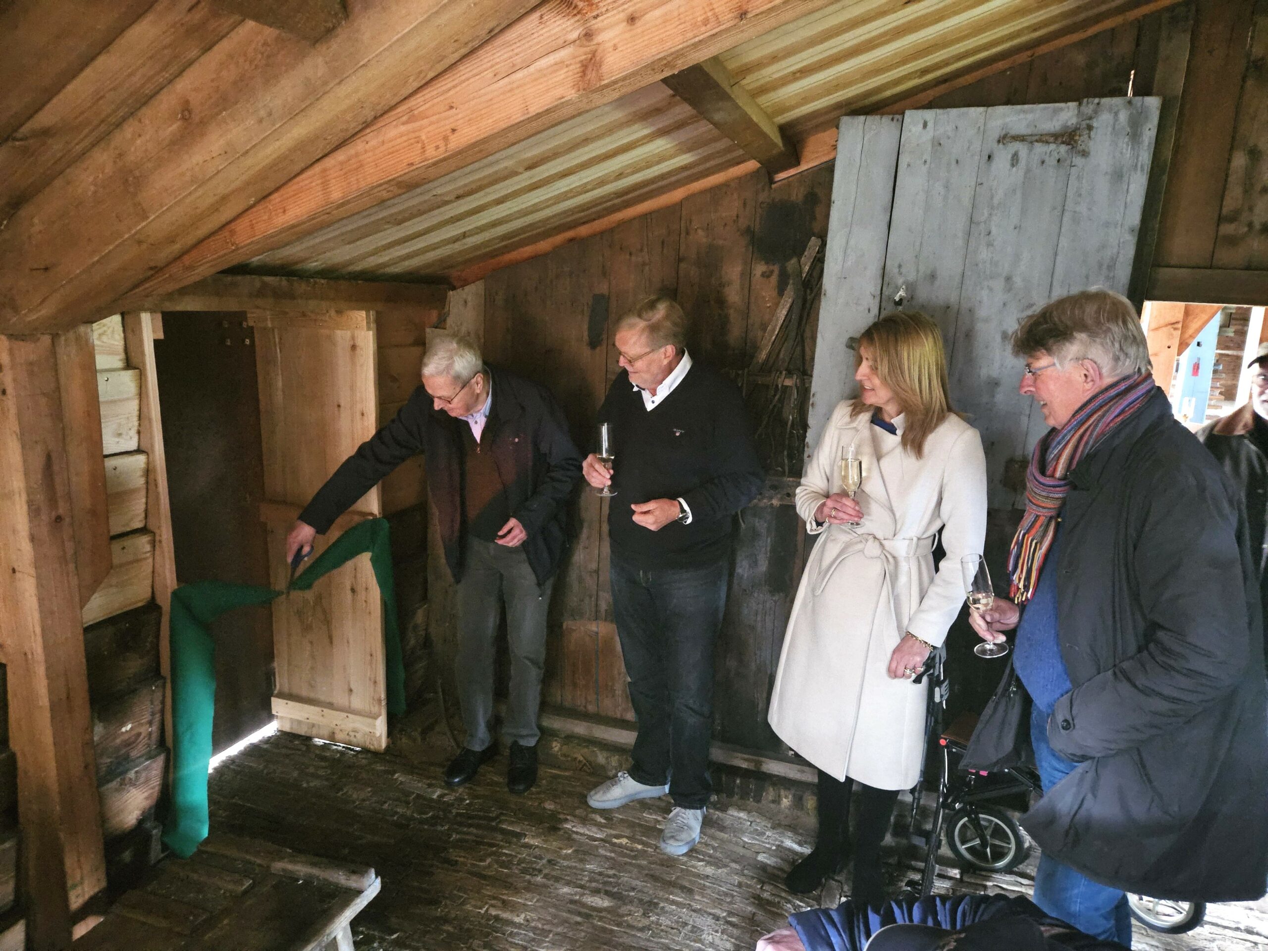 Herbouwd ketelhuis bij De Schoolmeester geopend – De Zaansche molen